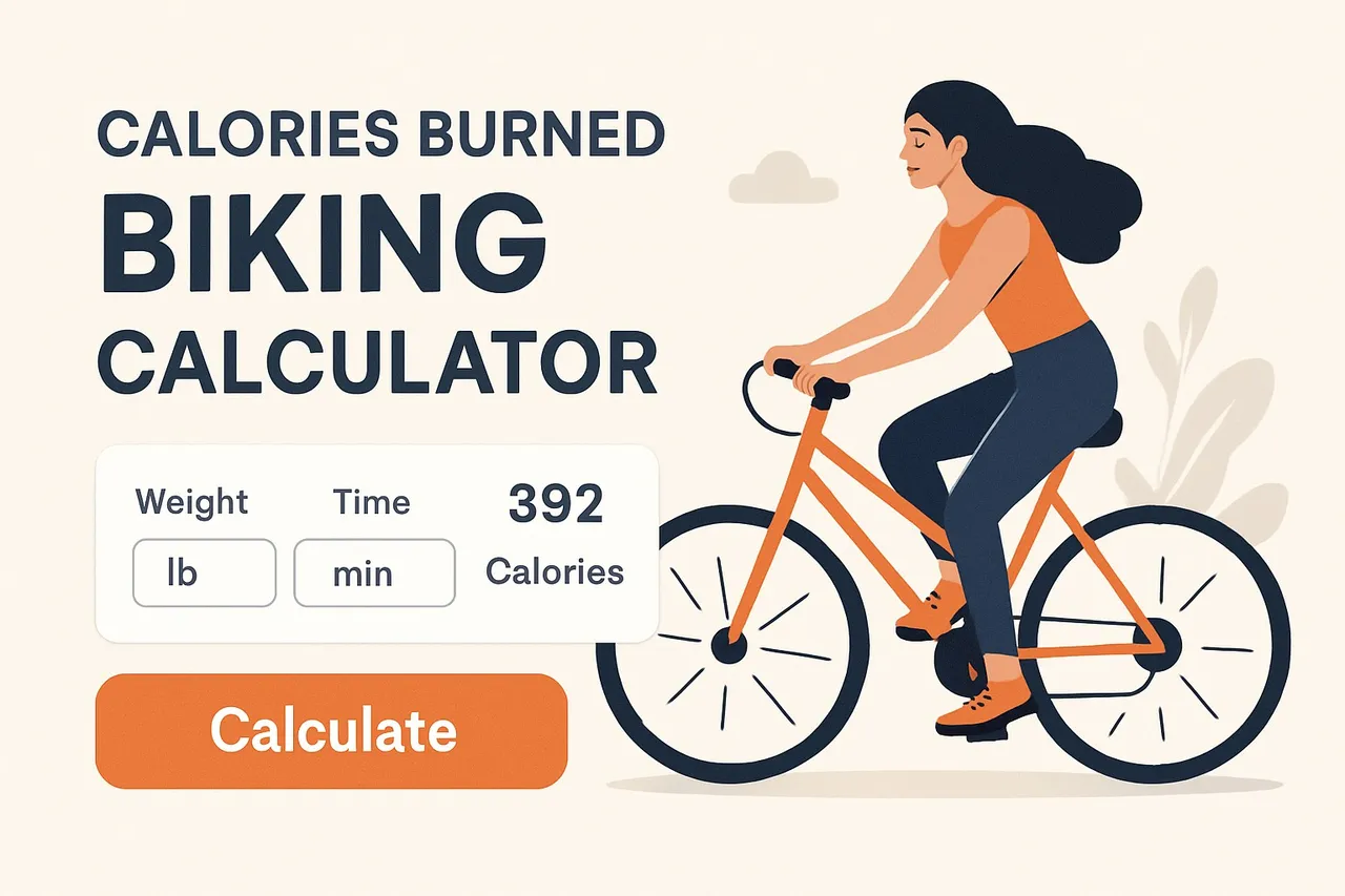 Calories Burned Biking Calculator - Check our Free Tool!